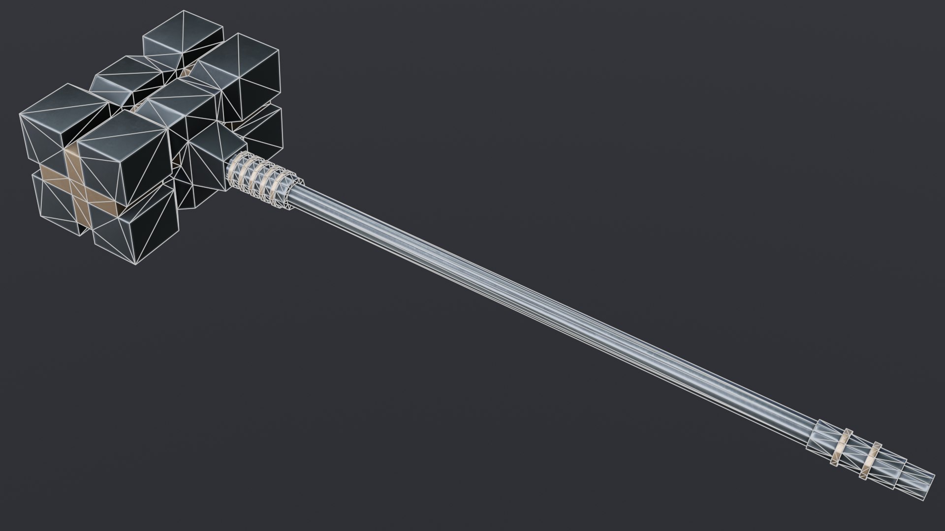 3D Model Hammer 05 - TurboSquid 2079937