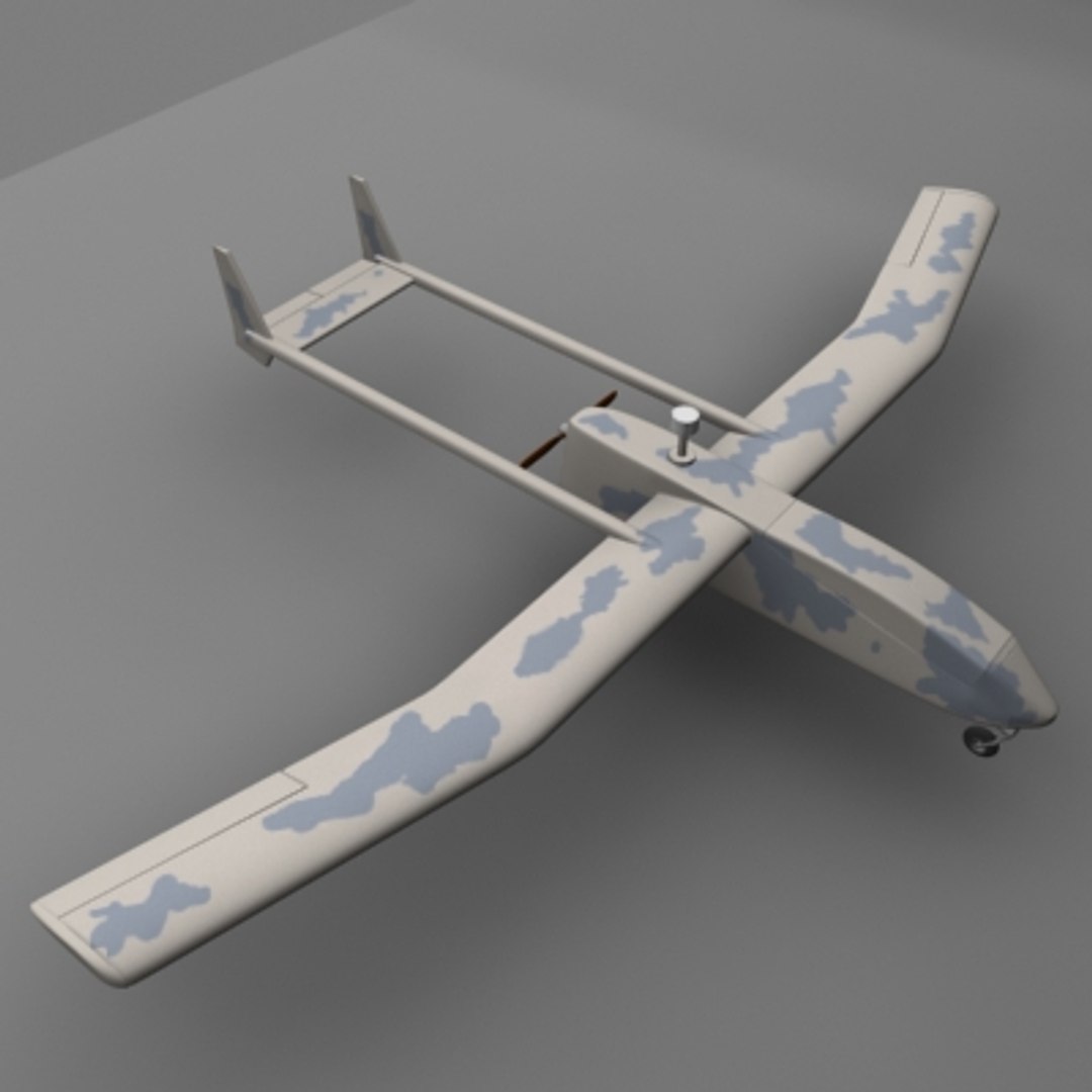 Uav Shadow 600 3d Model