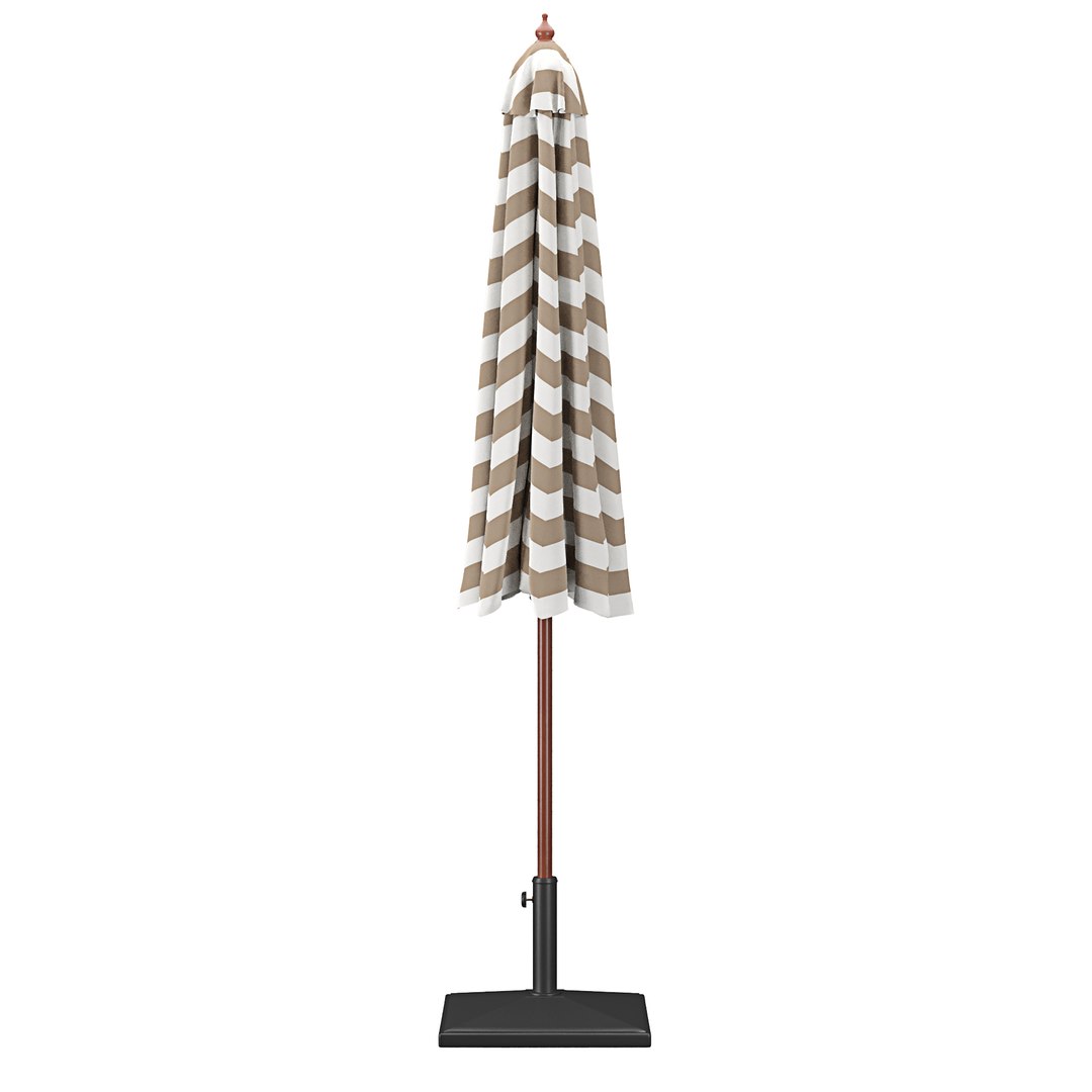 3D Parasol With Bases 2 - TurboSquid 1731510