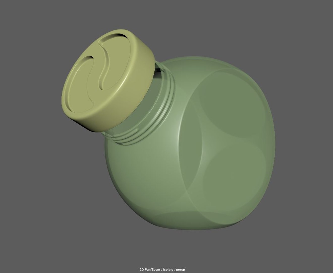 3d Model Kitchen Container