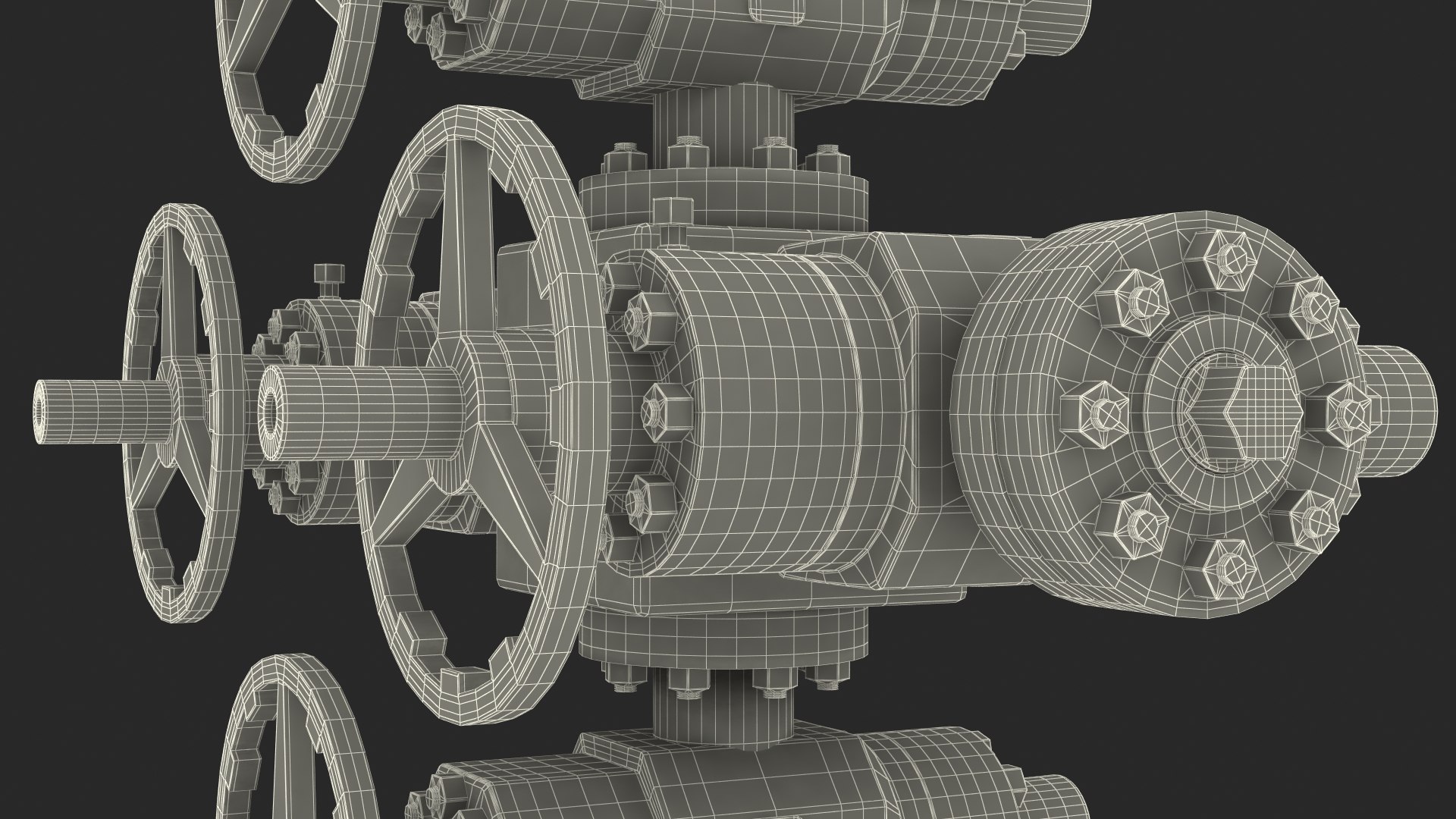 3D Oil Gas Wellhead model - TurboSquid 2045481