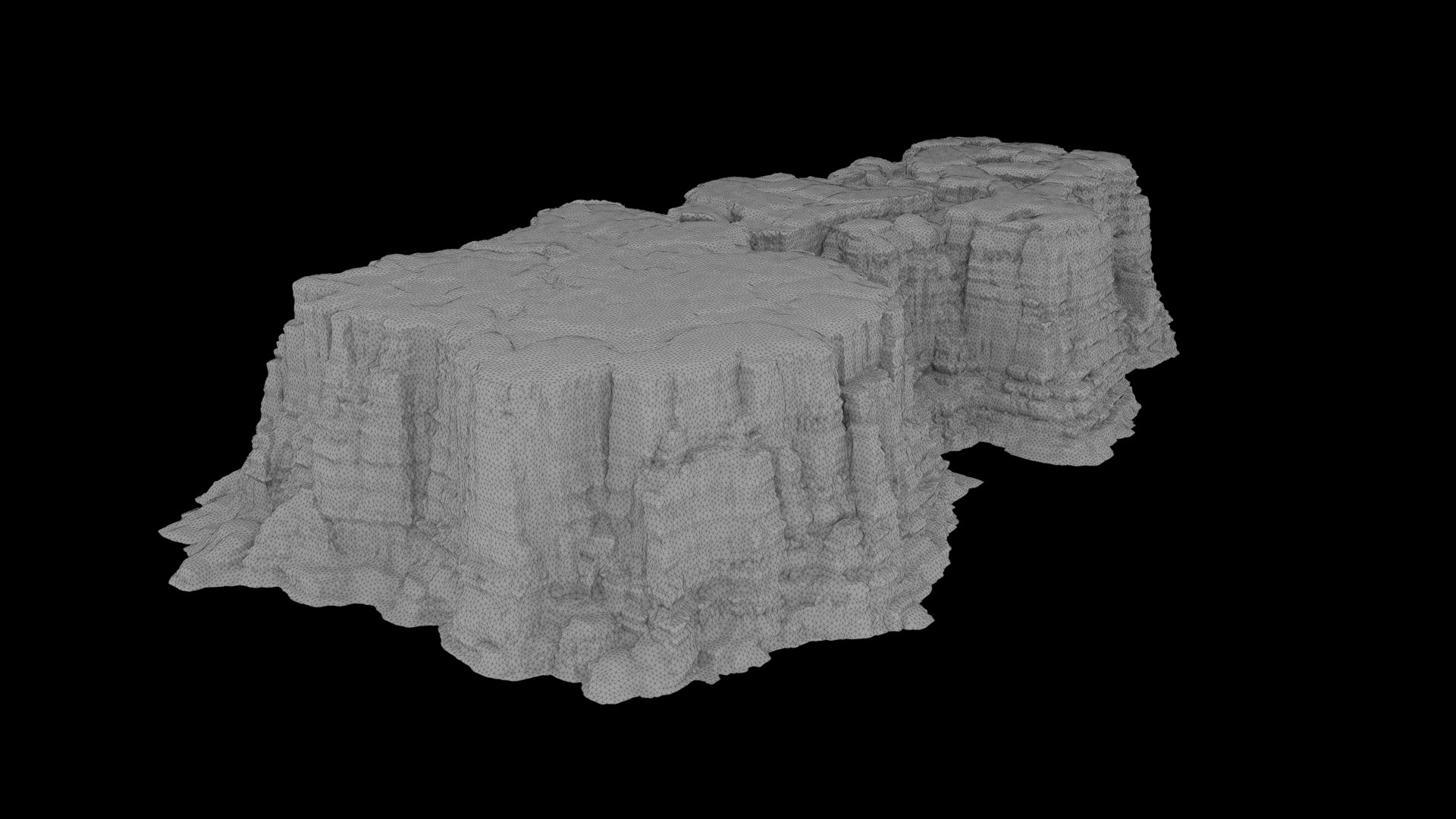 Cliff 3D Model - TurboSquid 2130381