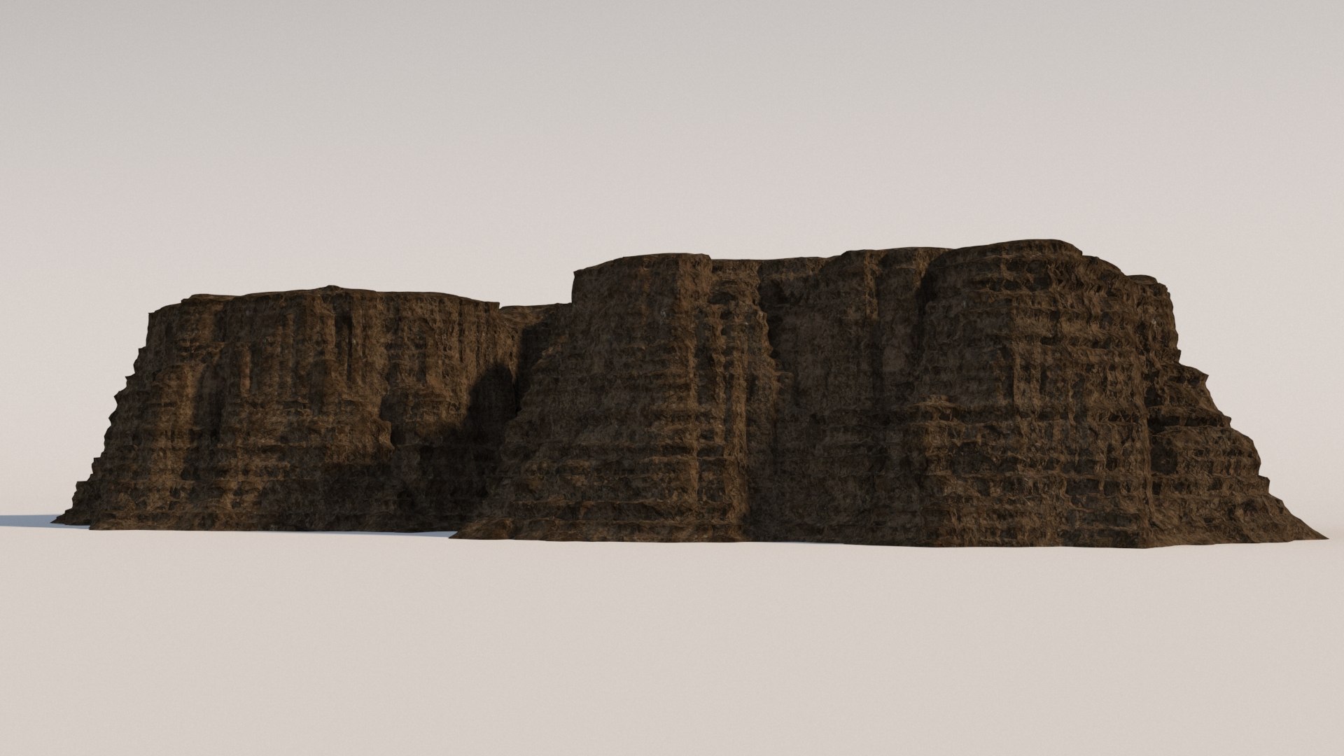 Cliff 3D Model - TurboSquid 2130381