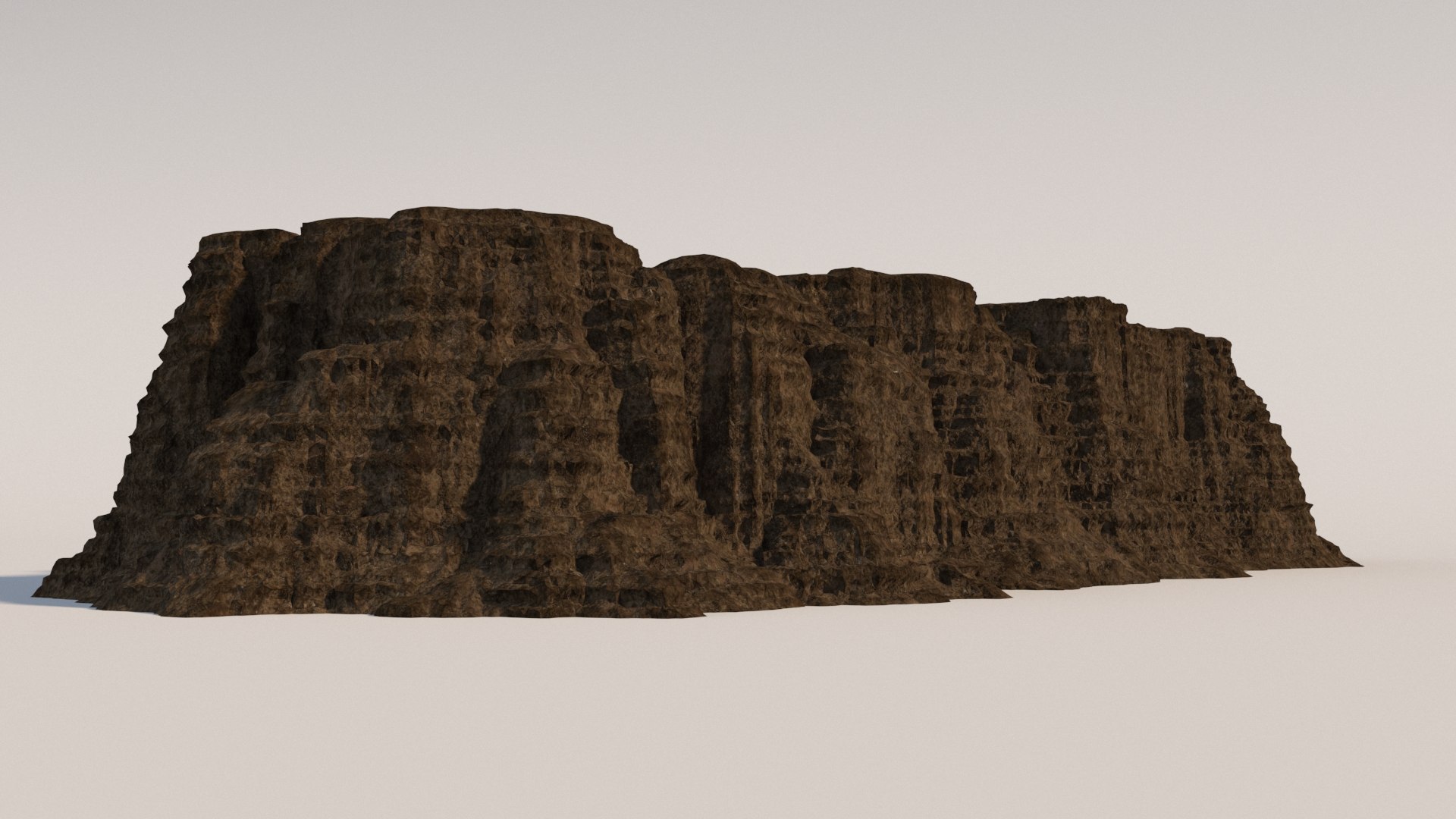 Cliff 3D Model - TurboSquid 2130381