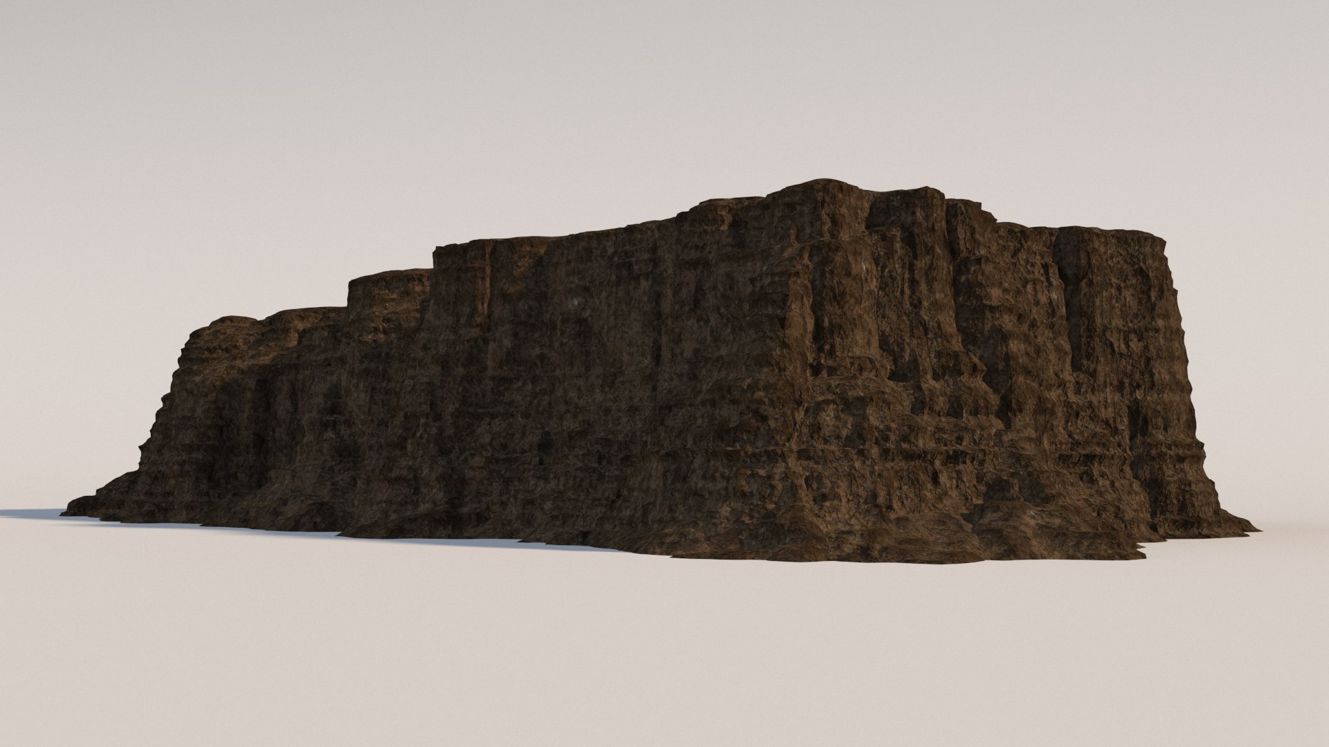 Cliff 3D Model - TurboSquid 2130381