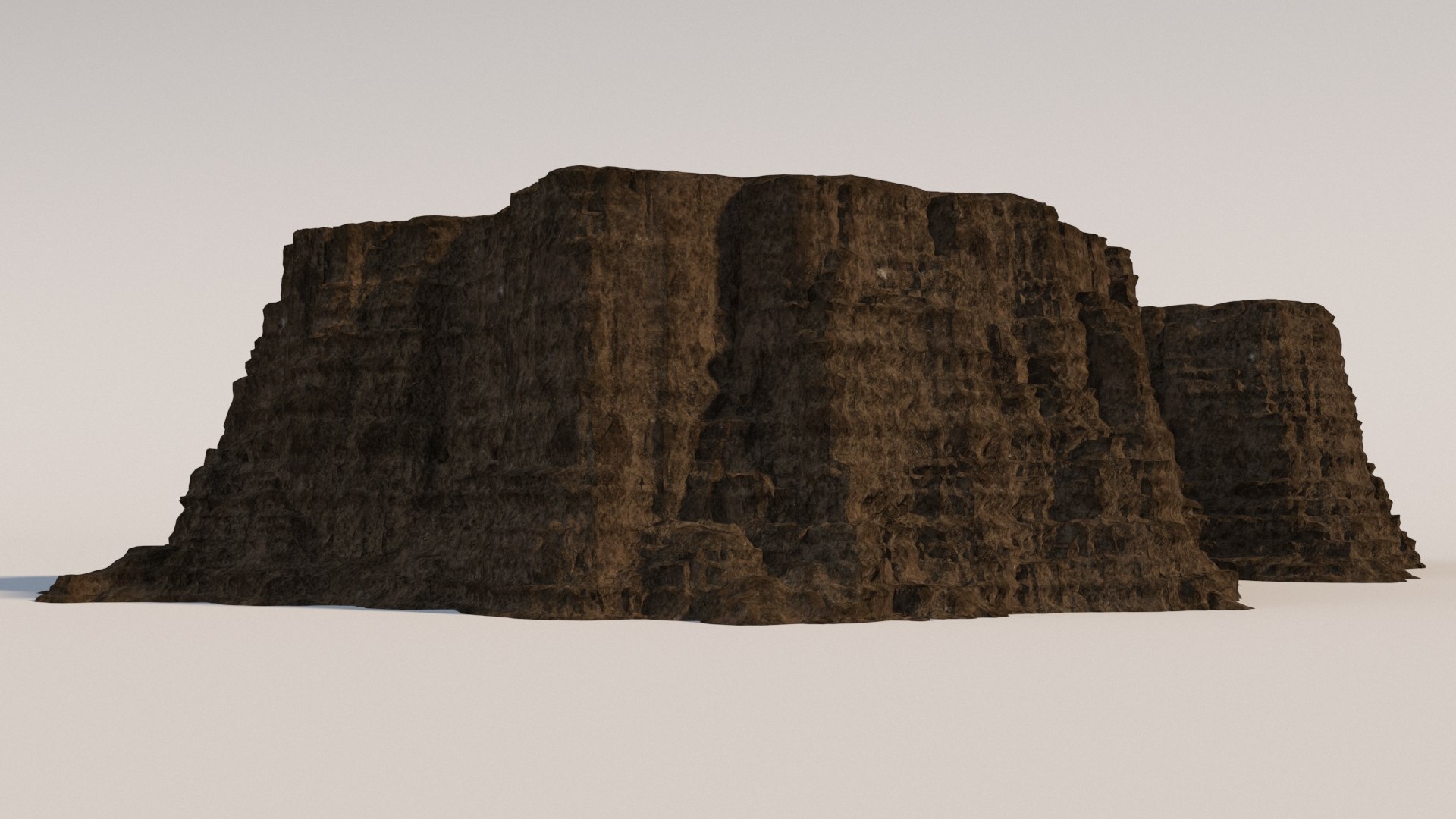 Cliff 3D Model - TurboSquid 2130381
