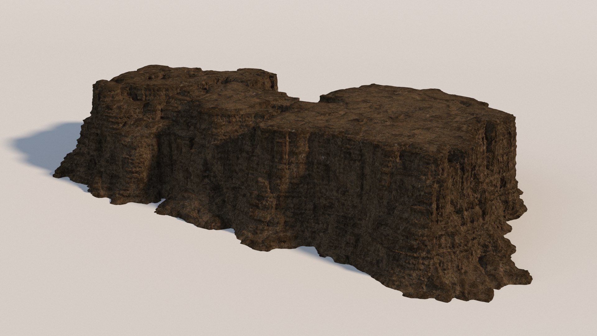 Cliff 3D Model - TurboSquid 2130381
