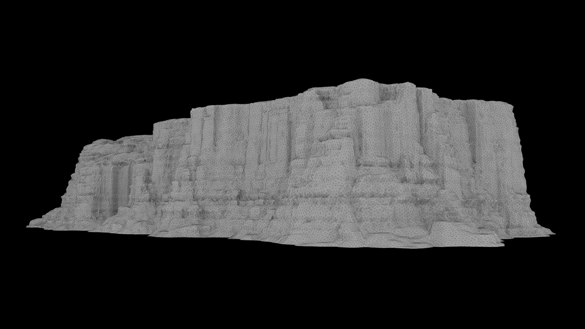 Cliff 3D Model - TurboSquid 2130381