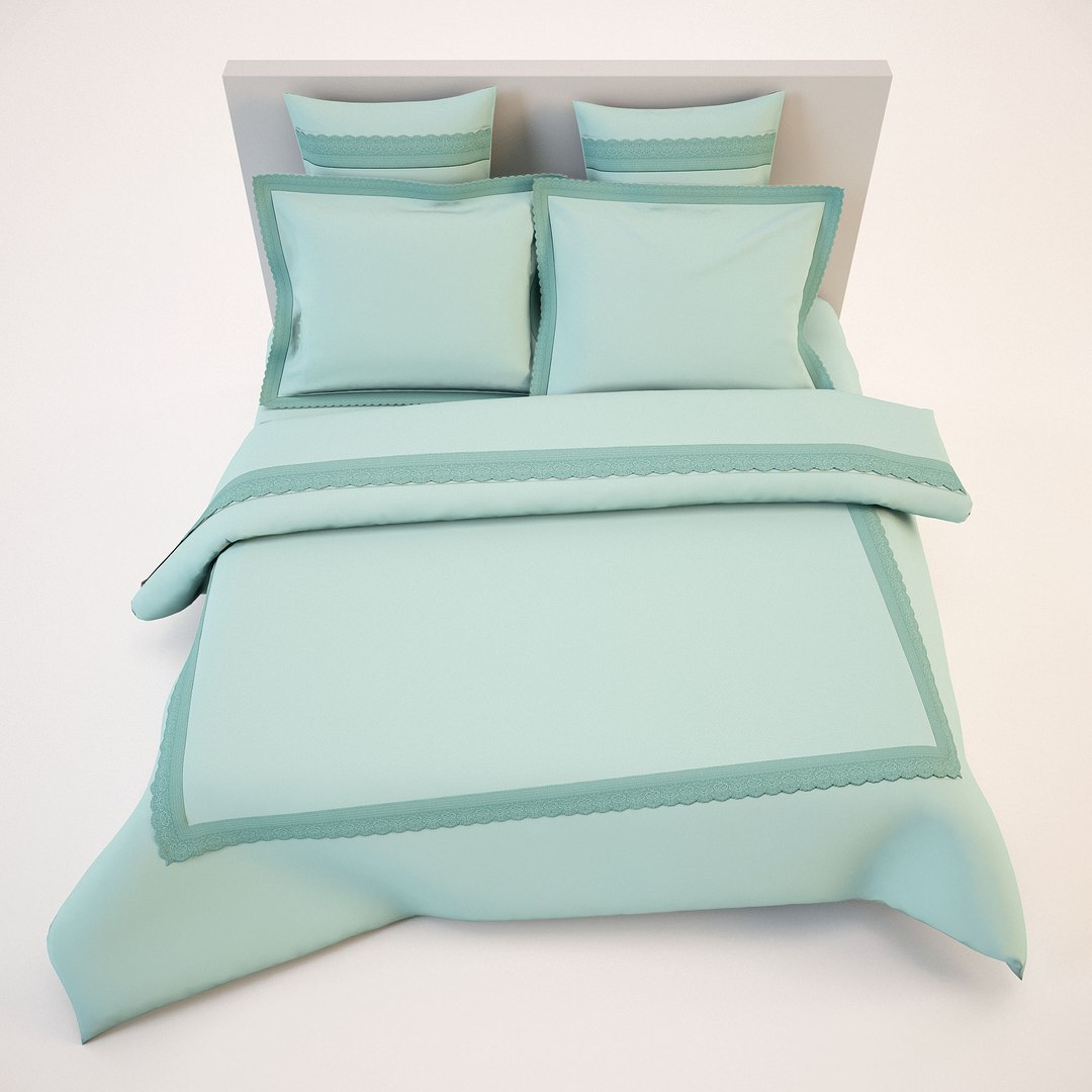 3d Model Bedcloth Bed Cloth