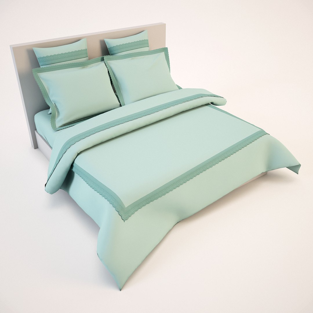 3d Model Bedcloth Bed Cloth