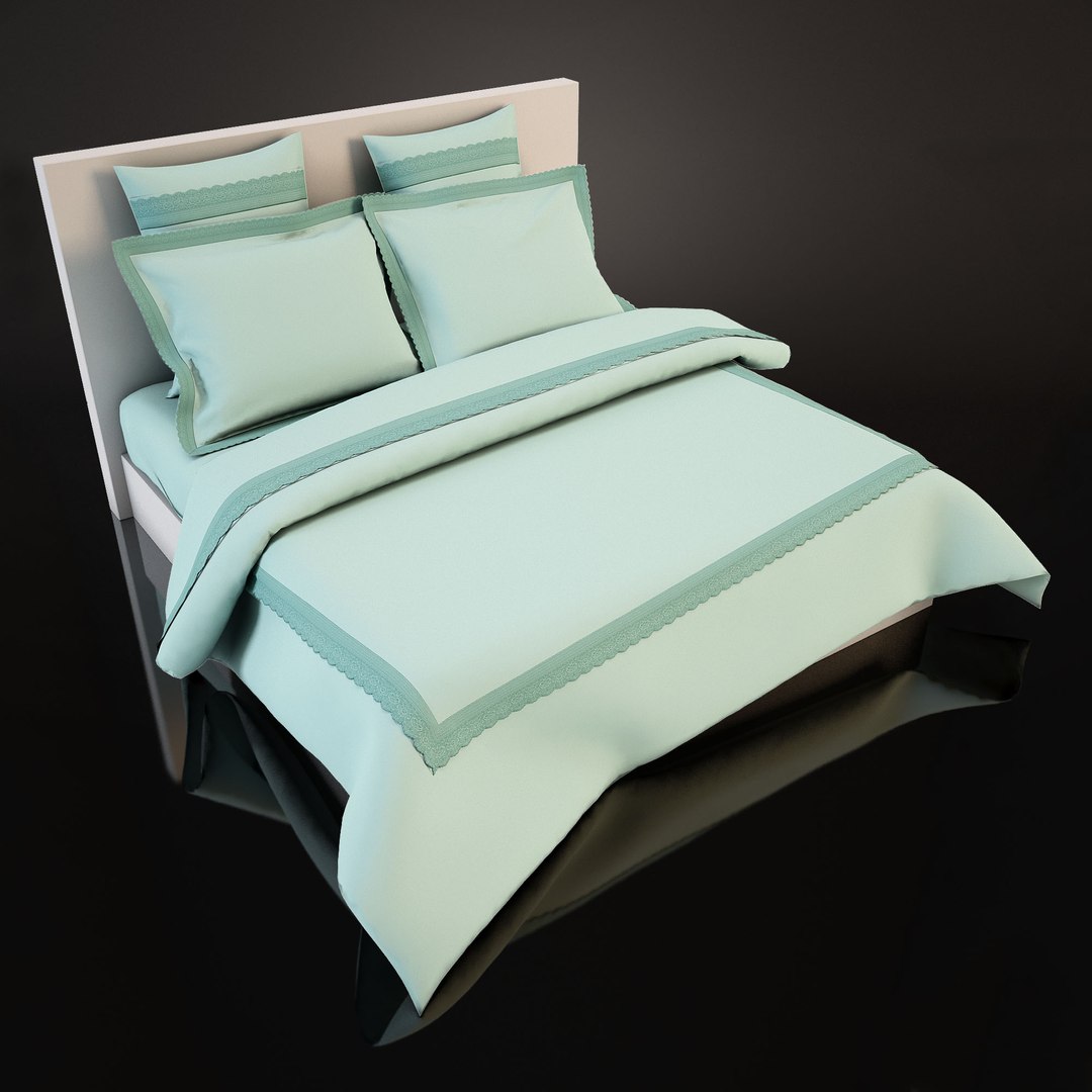 3d Model Bedcloth Bed Cloth