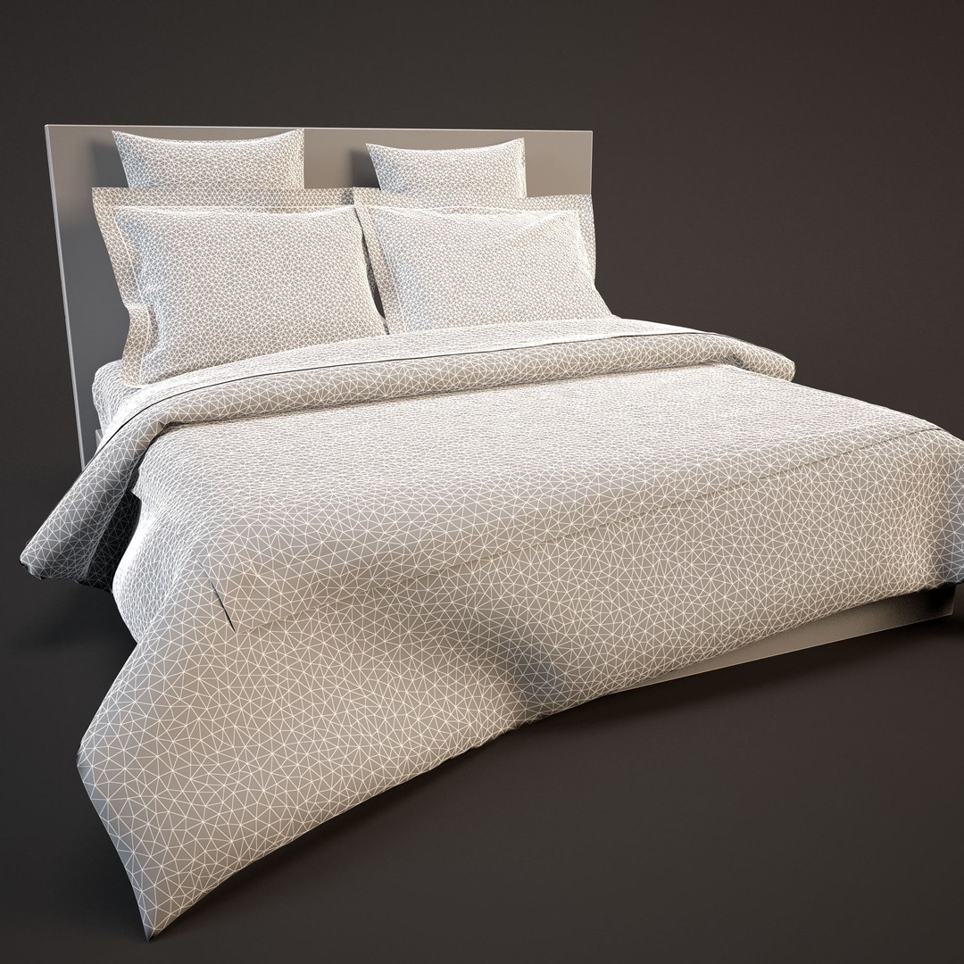 3d Model Bedcloth Bed Cloth