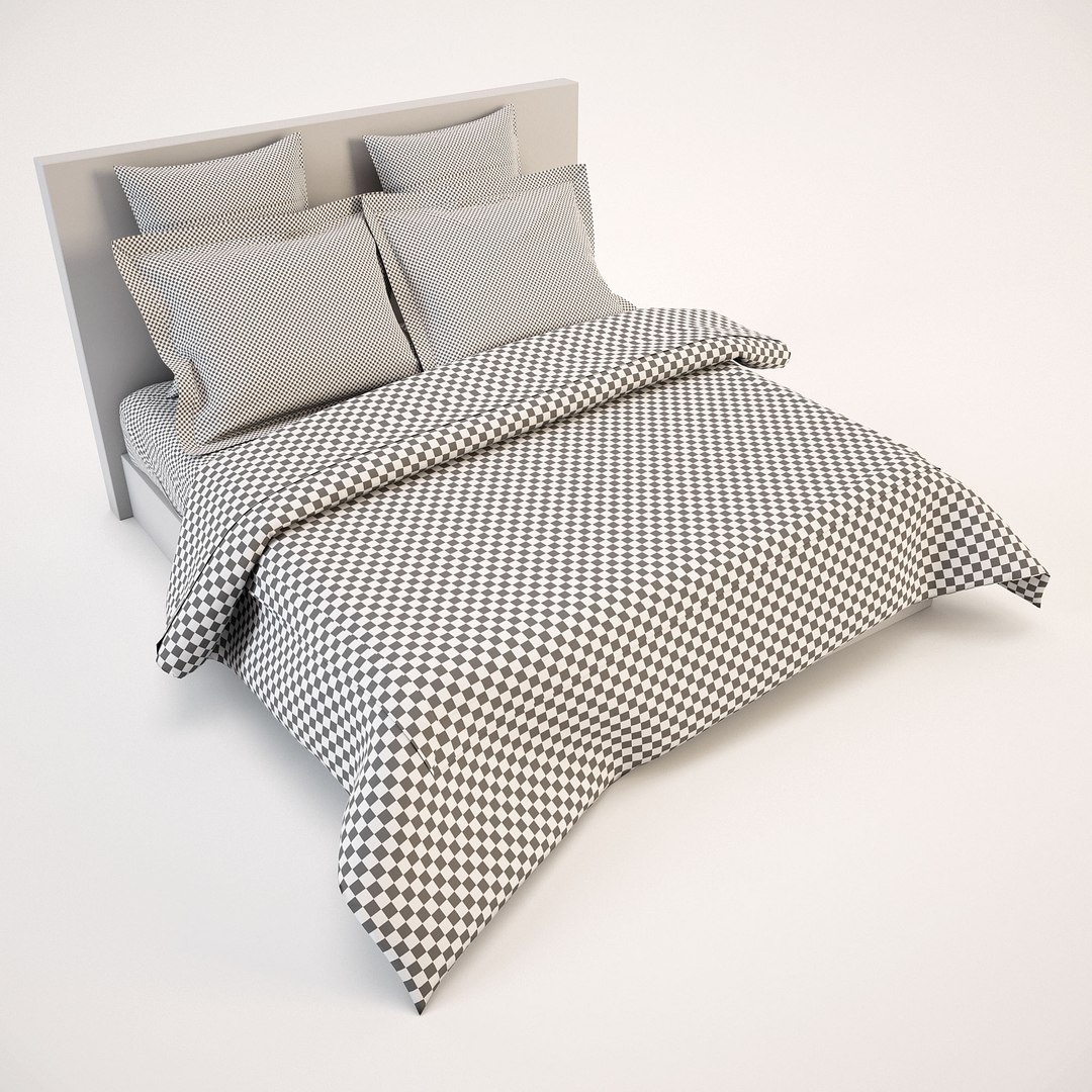 3d Model Bedcloth Bed Cloth