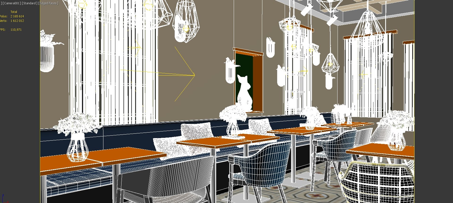 3D cafe - TurboSquid 1587802