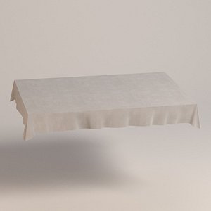 3dsmax square tablecloth