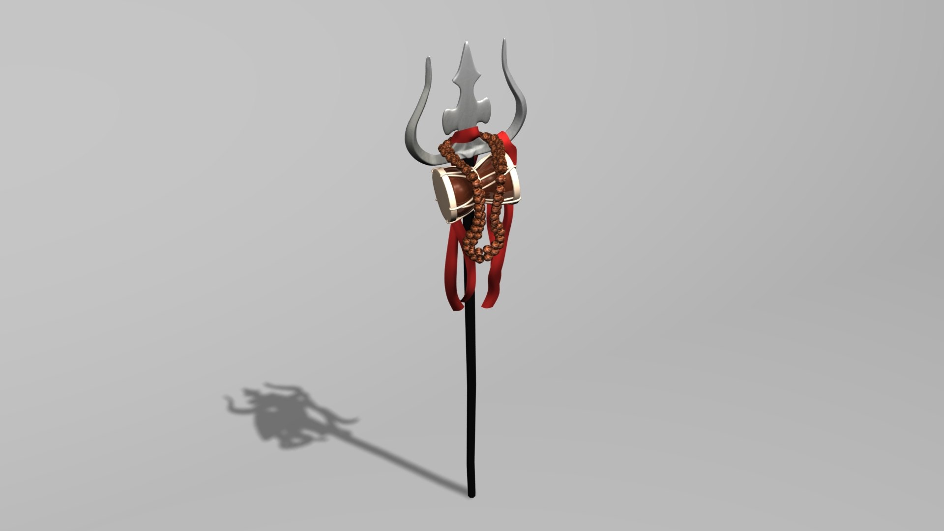 3D Trident Trishul - TurboSquid 1467419