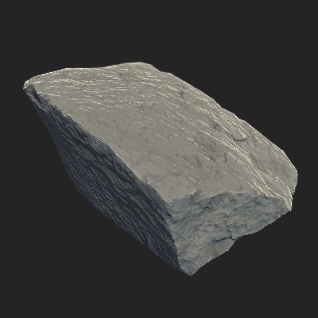 3d model stone scan