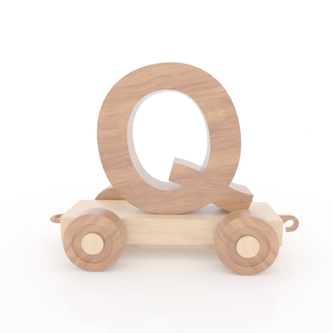 Letter q car 3D - TurboSquid 1560191