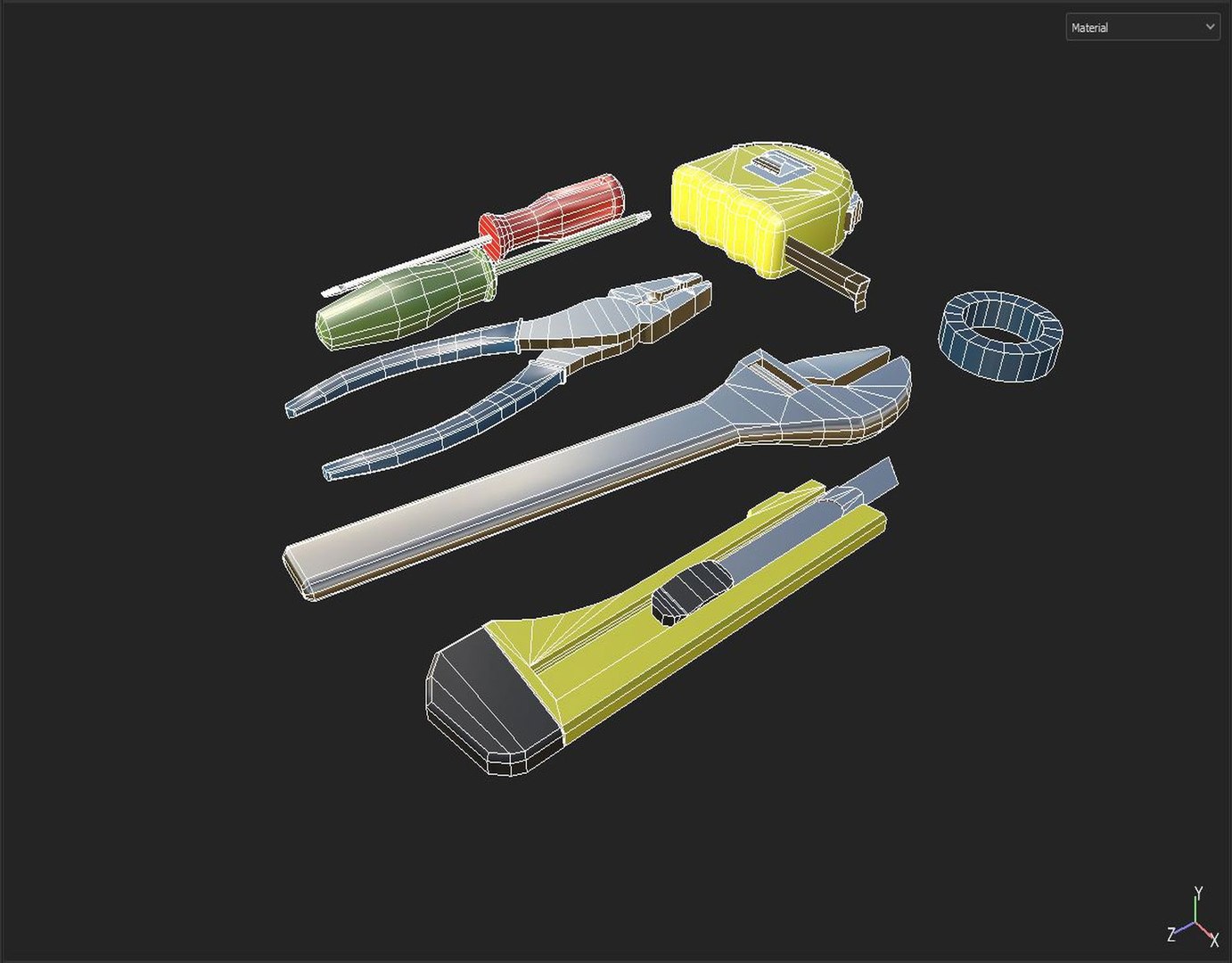 Tools Pack 3D Model - TurboSquid 2397640