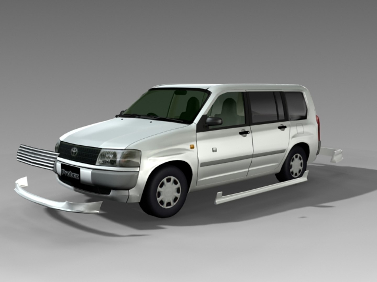 Toyota Probox 3d Max