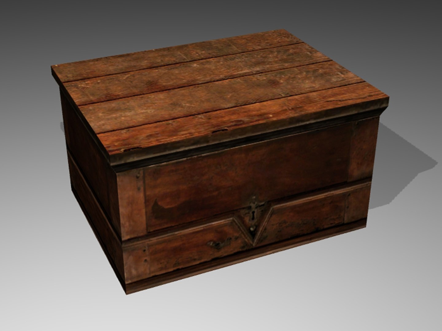 Medieval Box 3d 3ds