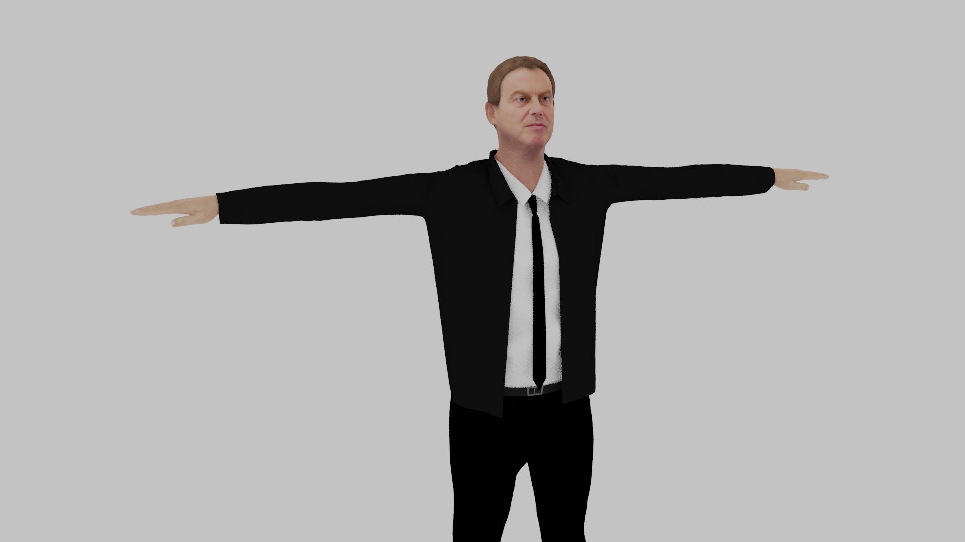 3d Tony Blair Model Turbosquid 2055420