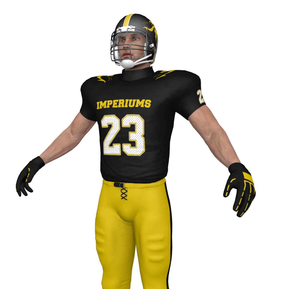 Football pack stadium coach 3D model - TurboSquid 1348096