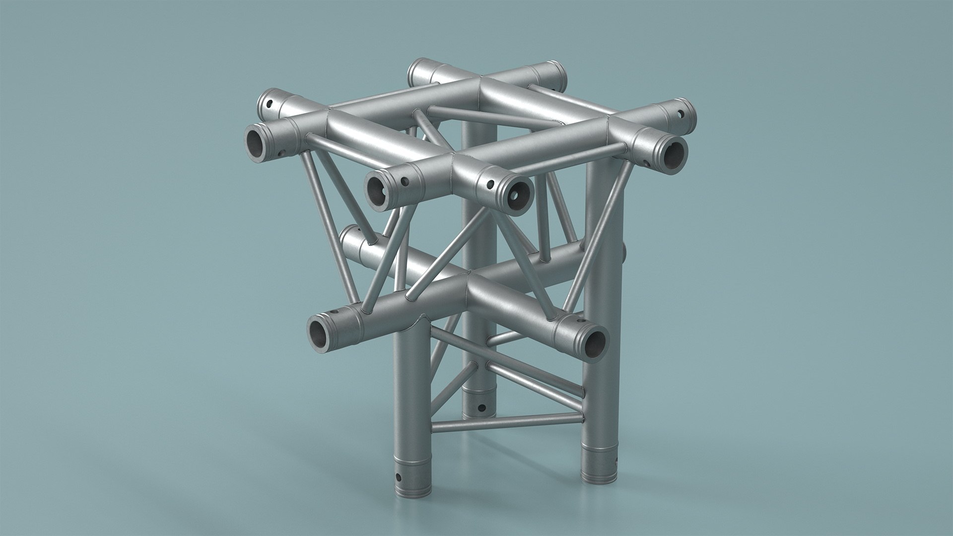 3D Industrial Truss Modular Triangular - TurboSquid 2269699