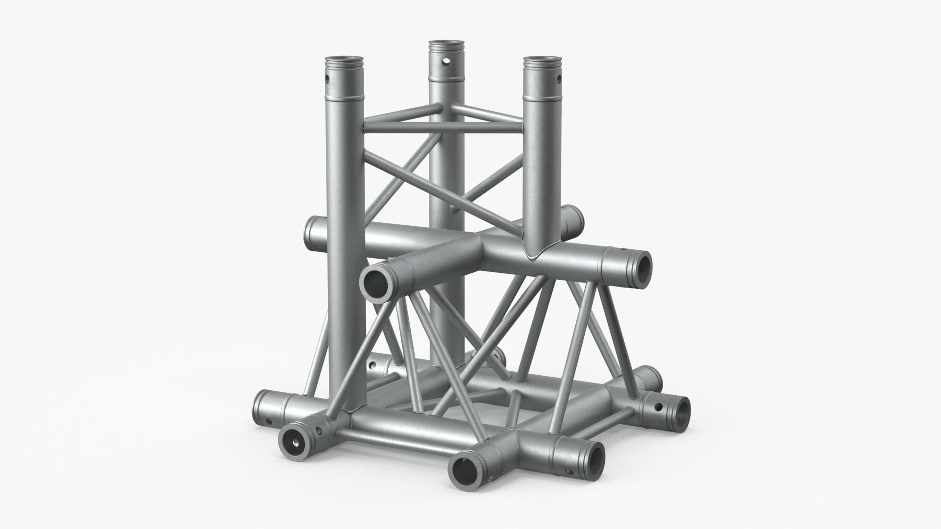 3D Industrial Truss Modular Triangular - TurboSquid 2269699