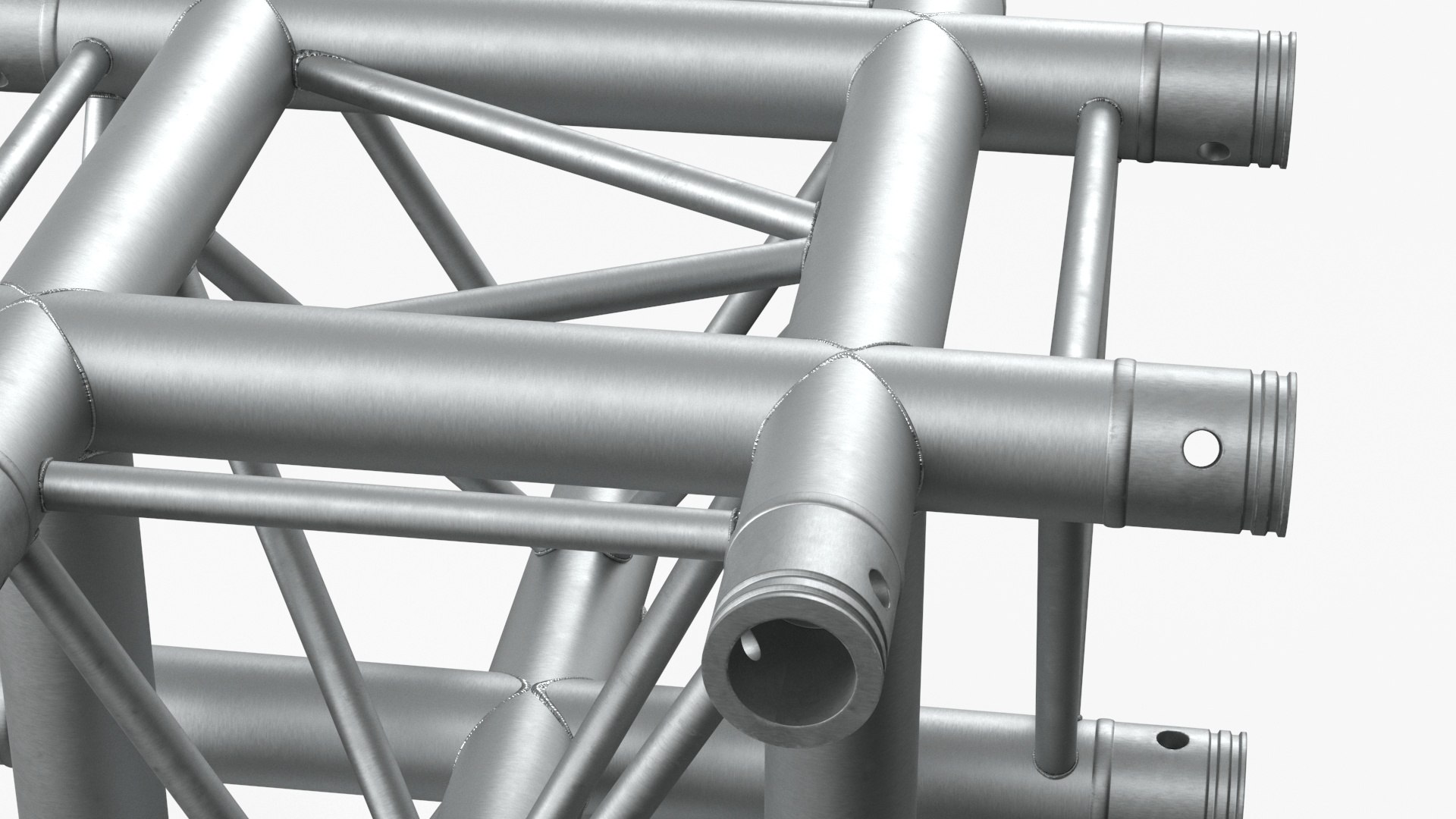 3D Industrial Truss Modular Triangular - TurboSquid 2269699