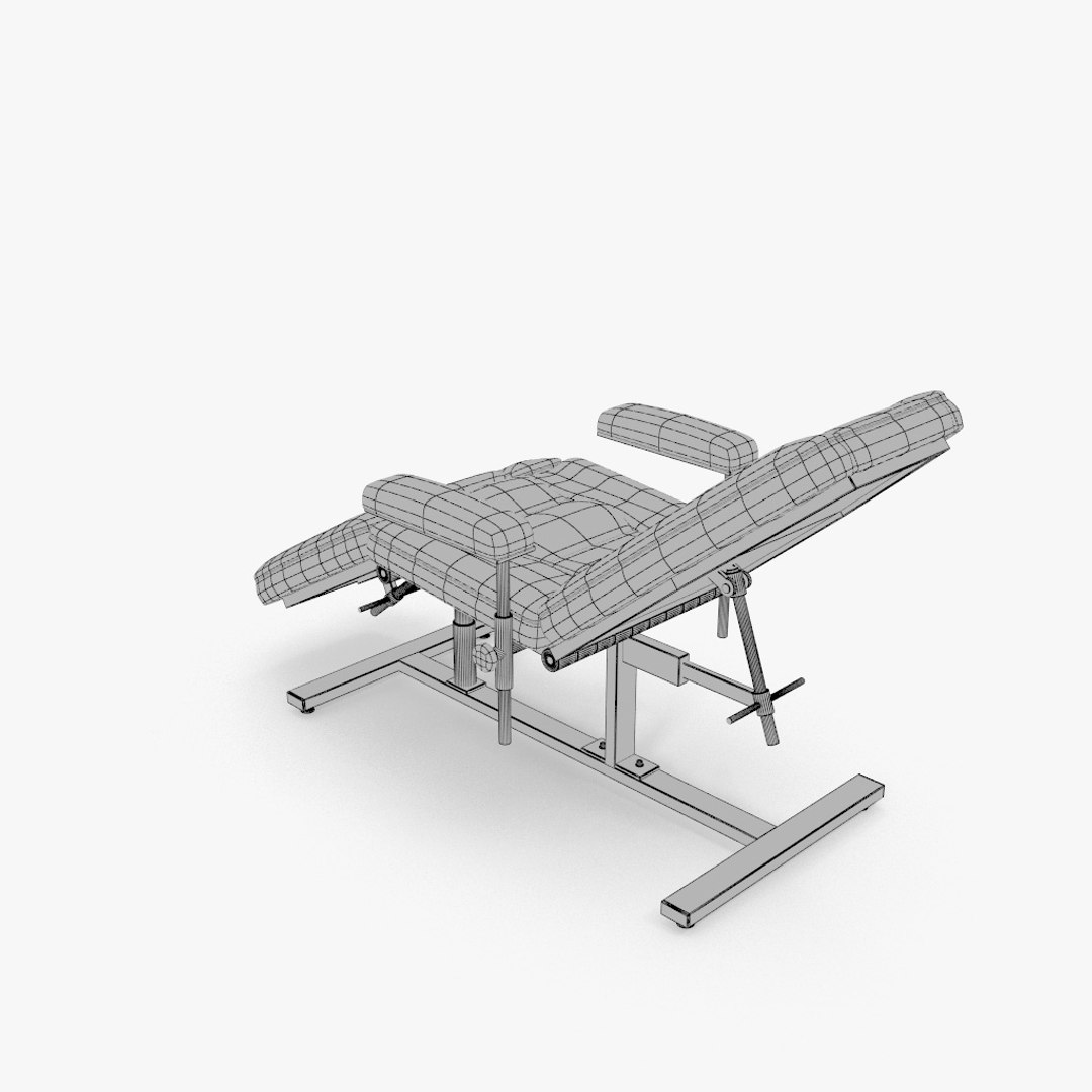 Treatment Chair Cc-04m 3d Model