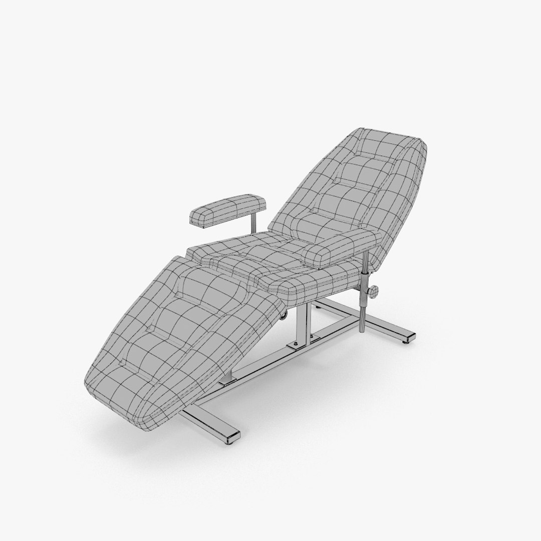 Treatment Chair Cc-04m 3d Model