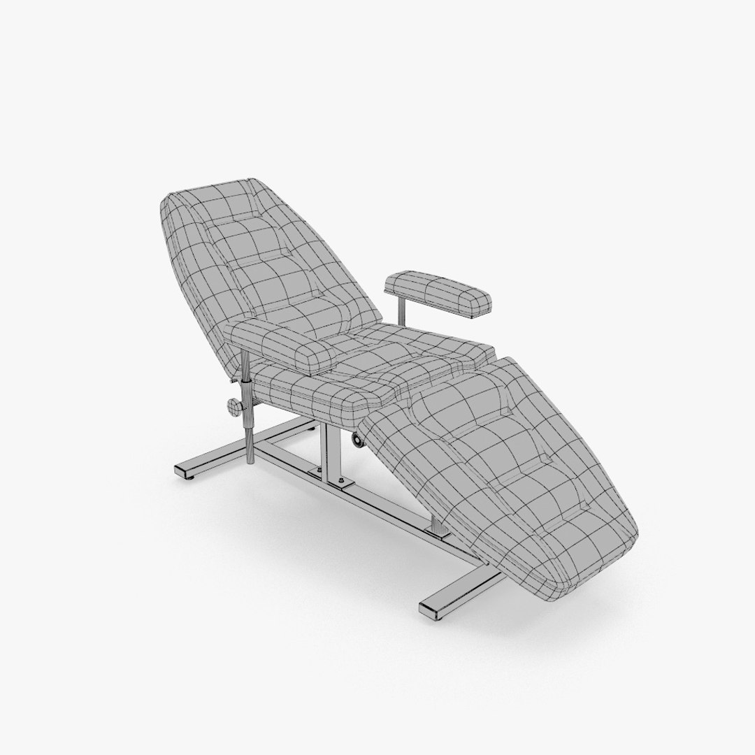 Treatment Chair Cc-04m 3d Model