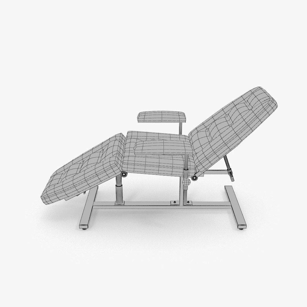 Treatment Chair Cc-04m 3d Model
