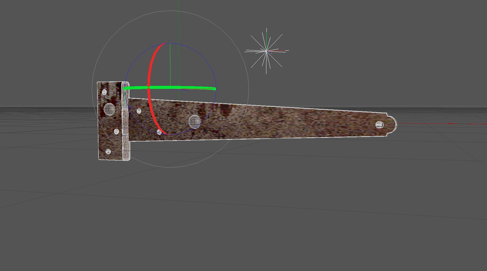 Door Hinge Bracket 3d 3ds