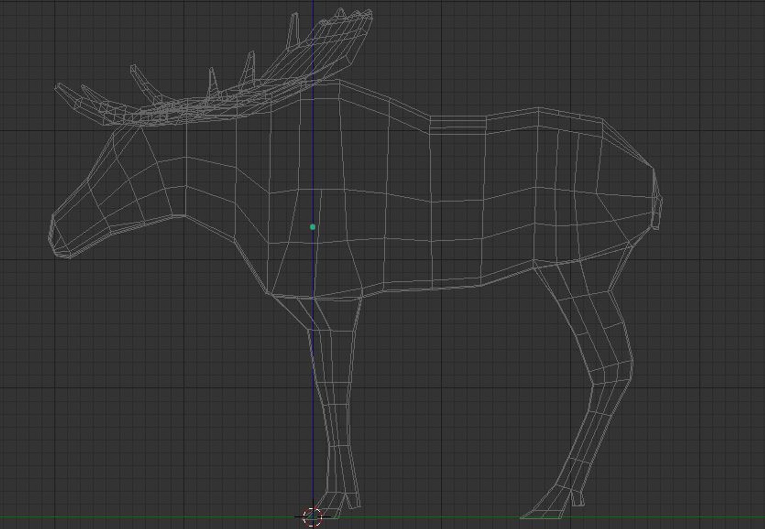3D Animal Moose Model - TurboSquid 1368187