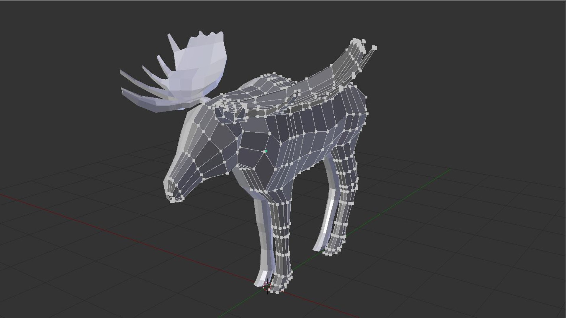 3D Animal Moose Model - TurboSquid 1368187