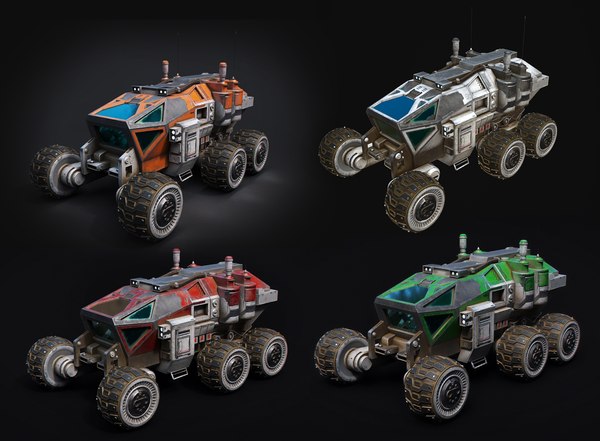Mars Exploration Rover Blender Models for Download | TurboSquid