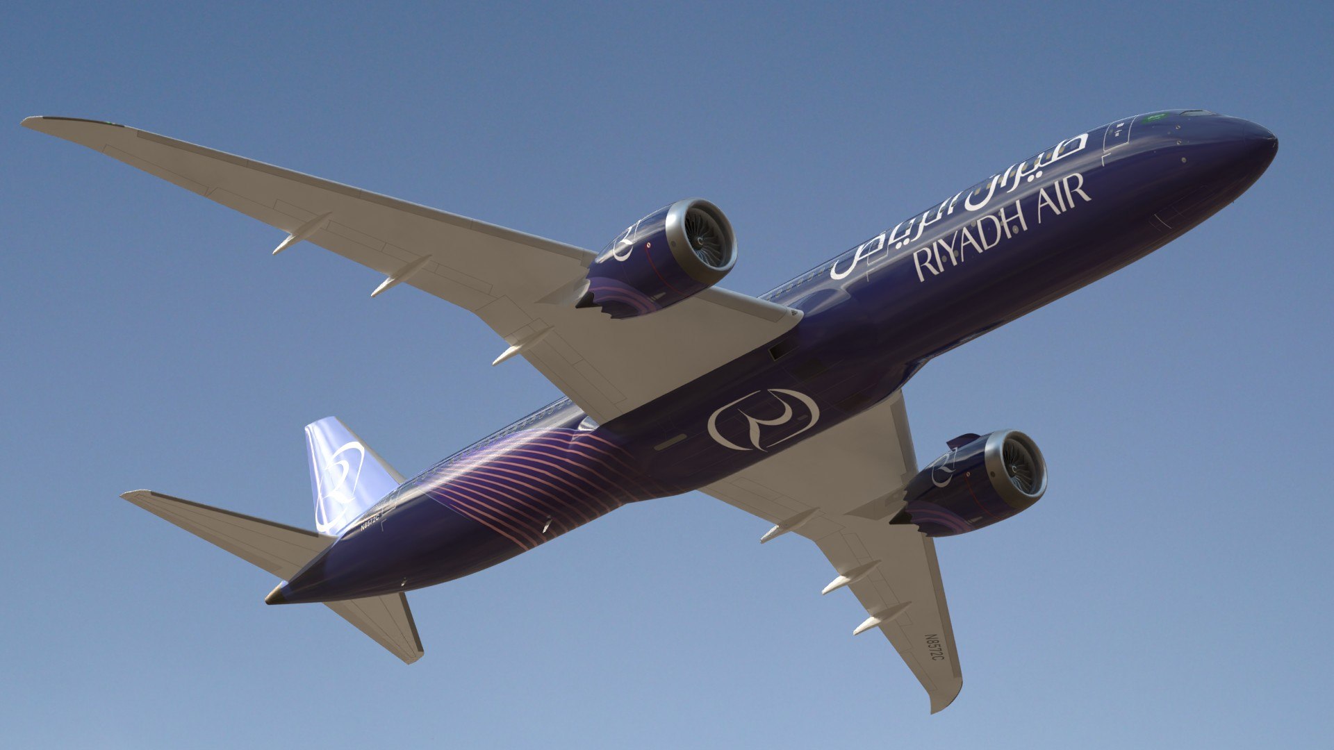 3D Riyadh Air B789 SC - TurboSquid 2364633