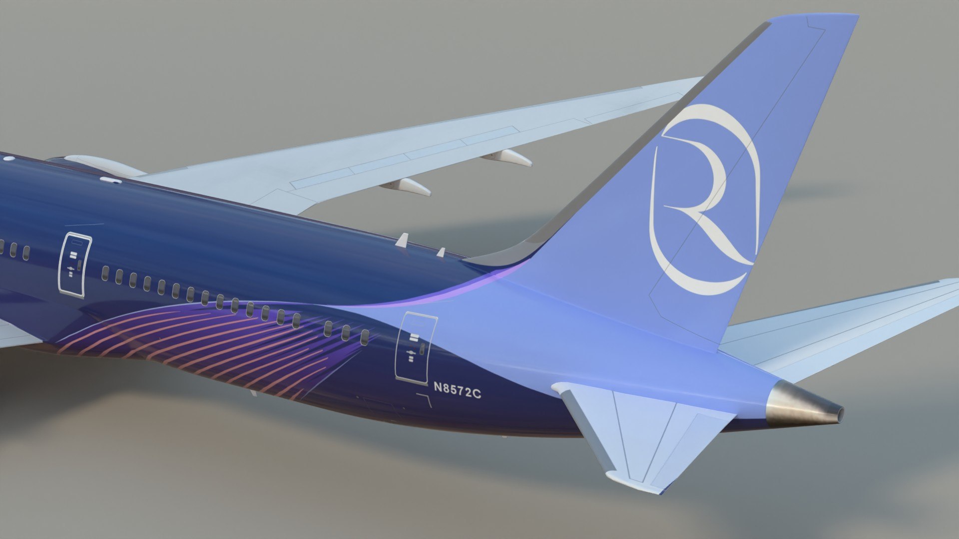 3D Riyadh Air B789 SC - TurboSquid 2364633