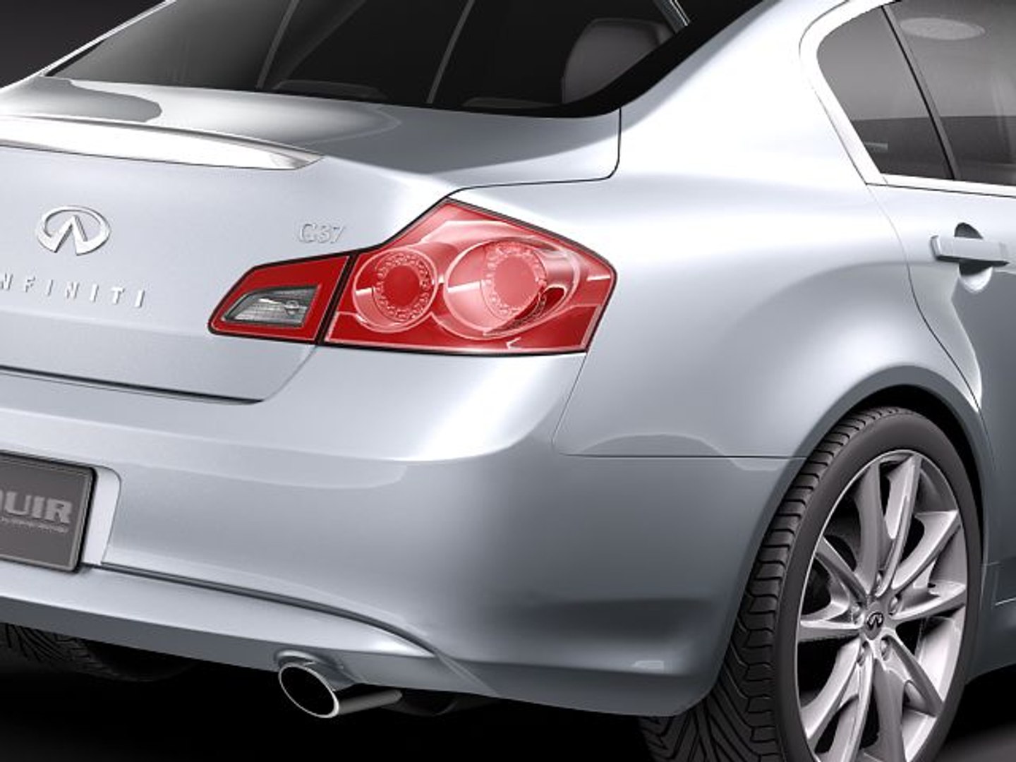 3d infiniti 2010 2012 g37 model