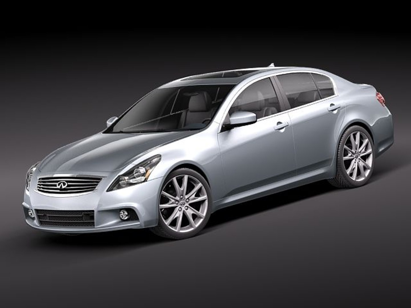 3d infiniti 2010 2012 g37 model