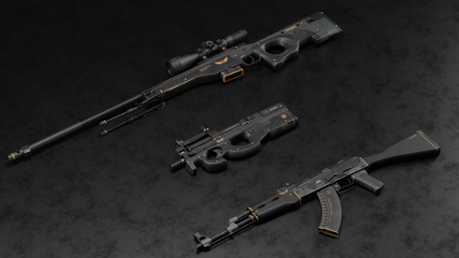 3D CS2 Elite Build Collection - TurboSquid 2136272