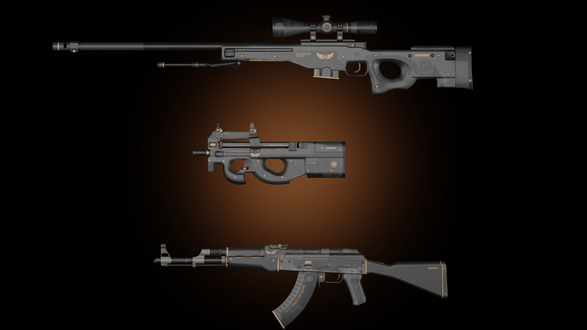 3D CS2 Elite Build Collection - TurboSquid 2136272