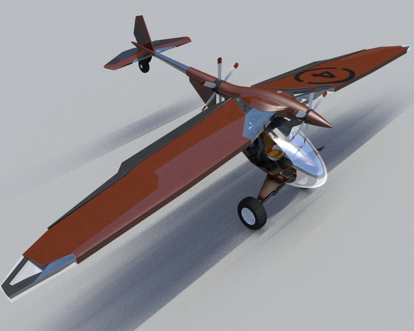 3D Model Airplane Air - TurboSquid 1455628