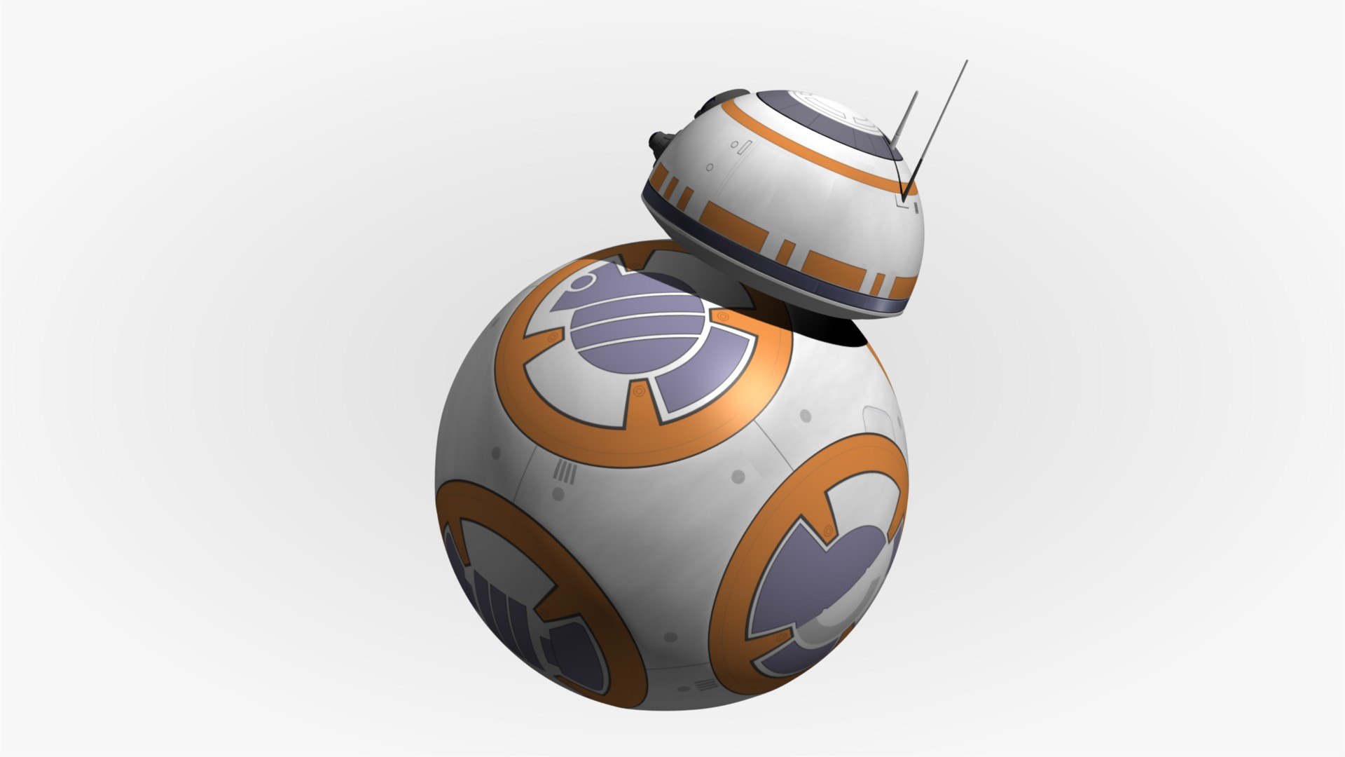 3d Model Android Star Wars