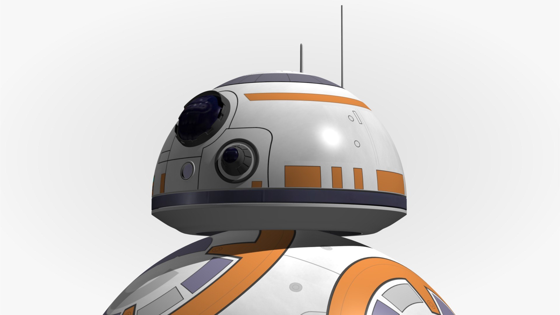 3d Model Android Star Wars