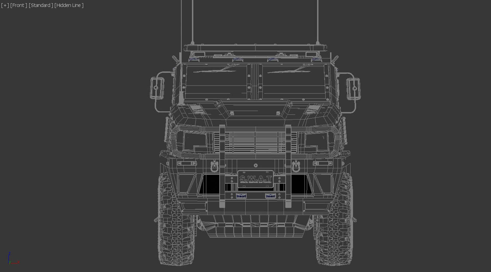 Armored Swat Vehicle 3D Model - TurboSquid 1985076