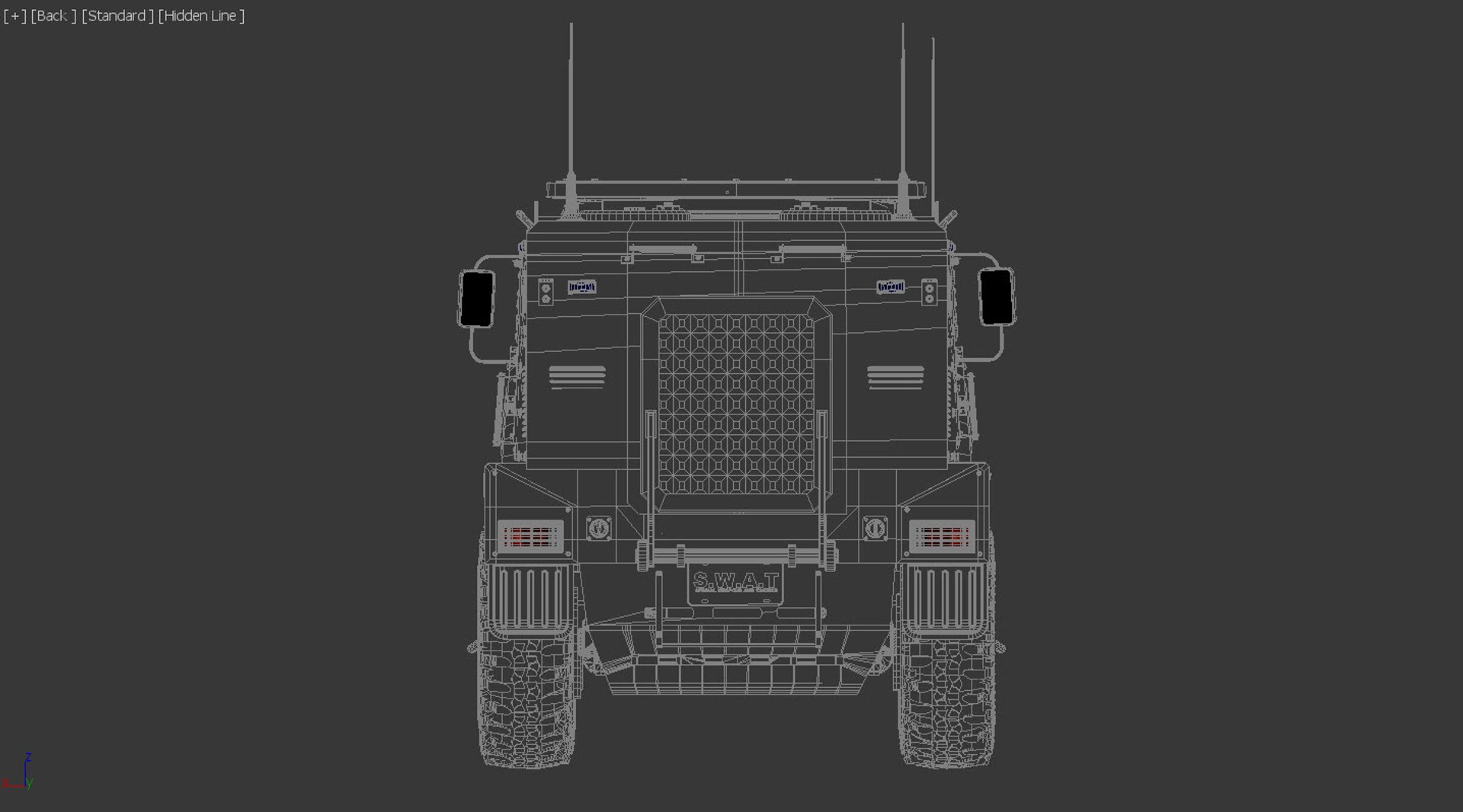 Armored Swat Vehicle 3D Model - TurboSquid 1985076