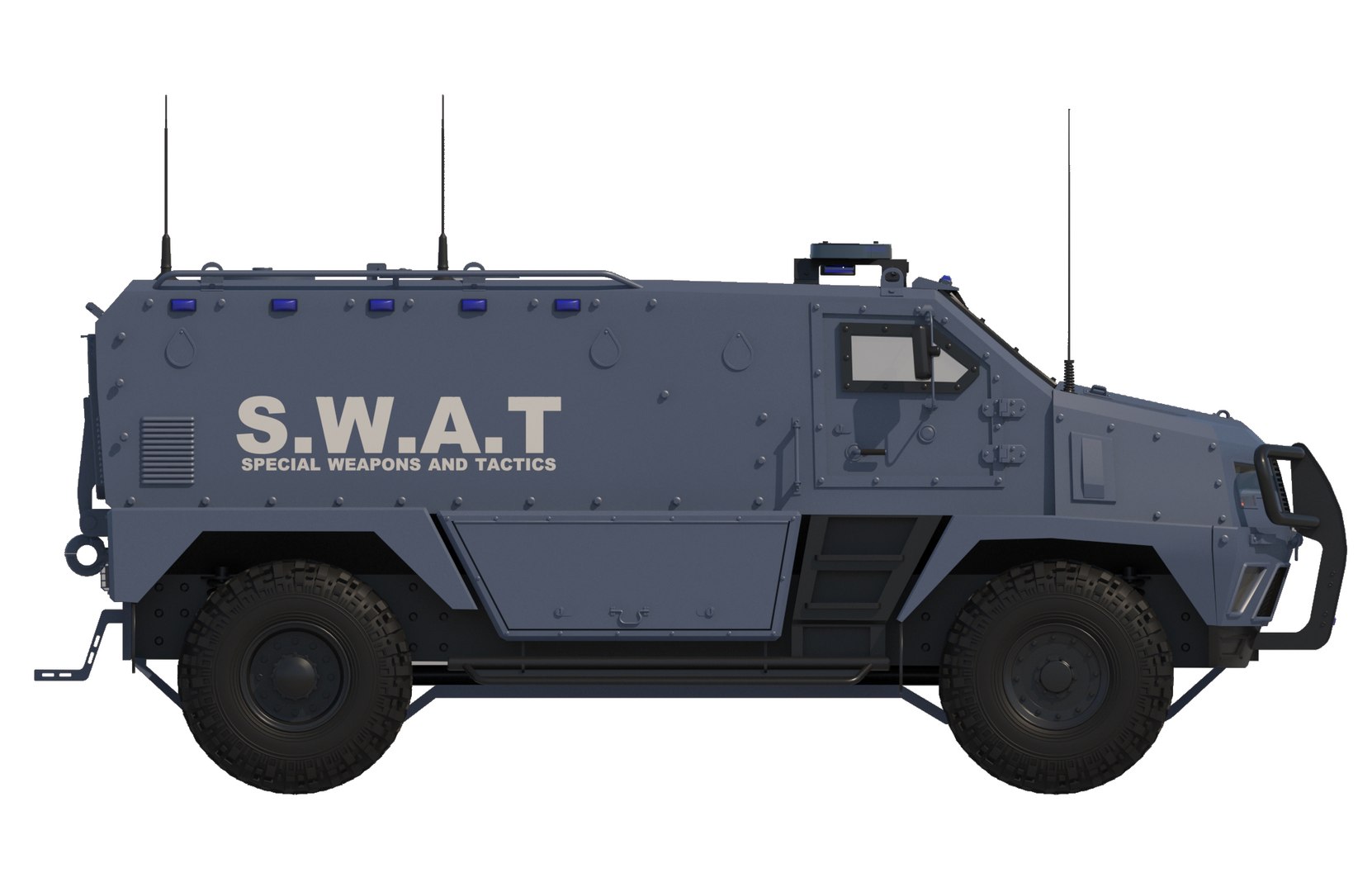 Armored Swat Vehicle 3D Model - TurboSquid 1985076